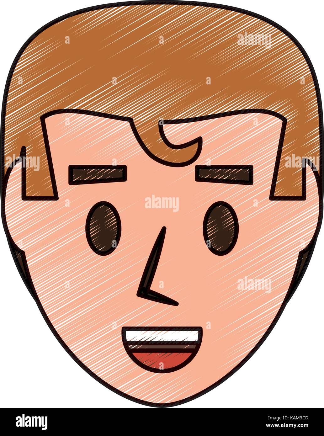 man face vector illustration Stock Vector Image & Art - Alamy