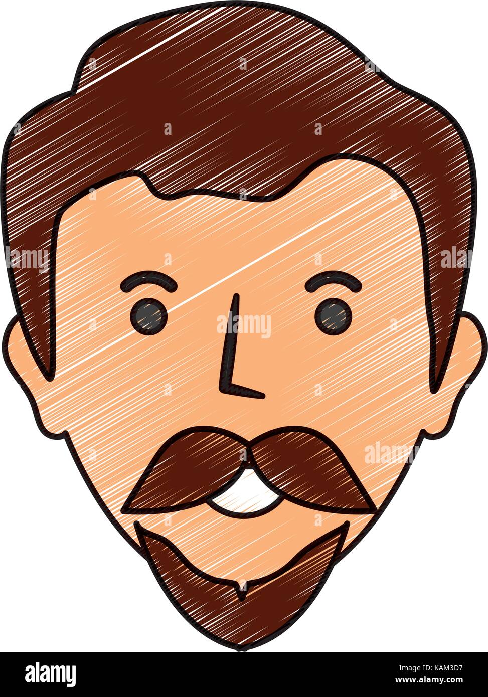 man face vector illustration Stock Vector Image & Art - Alamy