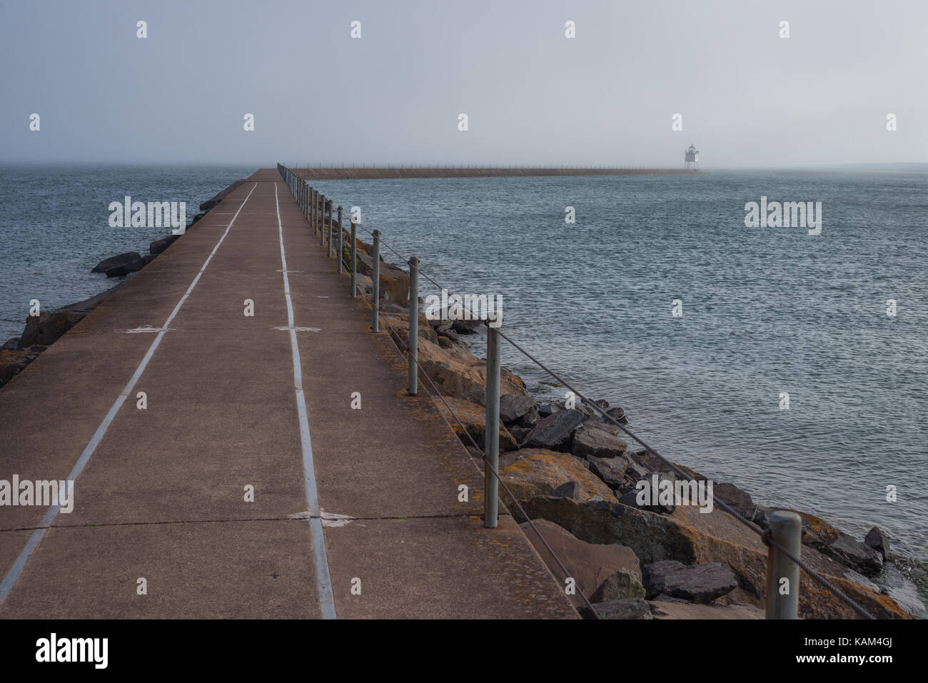 Agate bay lighthouse hi-res stock photography and images - Alamy