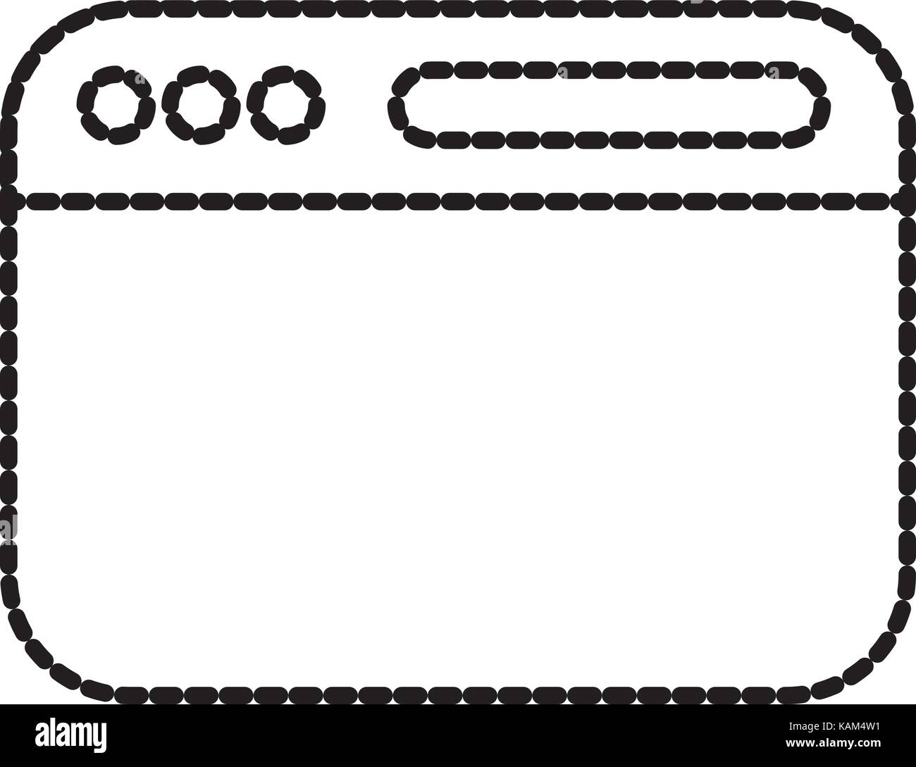 opened website display bar navigation button forward search Stock ...