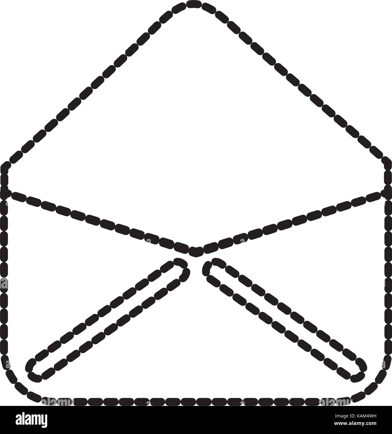 open envelope email virtual web app Stock Vector Image & Art - Alamy