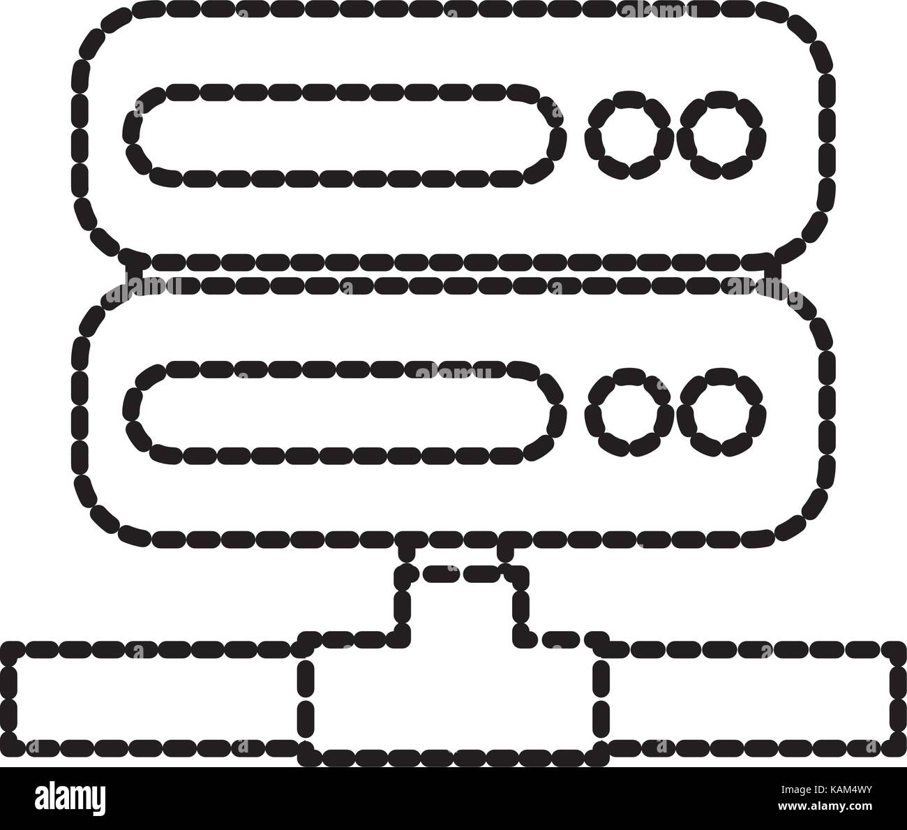 File rack Stock Vector Images - Alamy