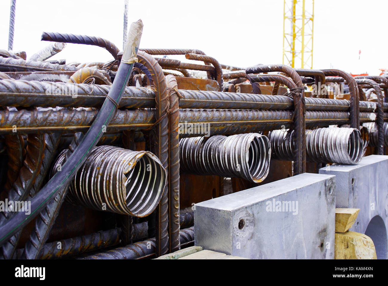 Constructive processes of a bridge Stock Photo - Alamy