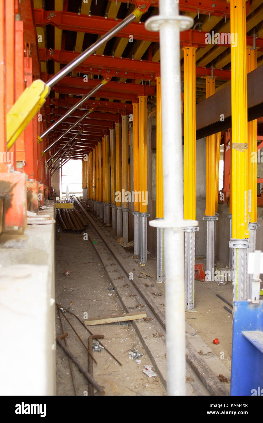 Constructive processes of a bridge Stock Photo - Alamy