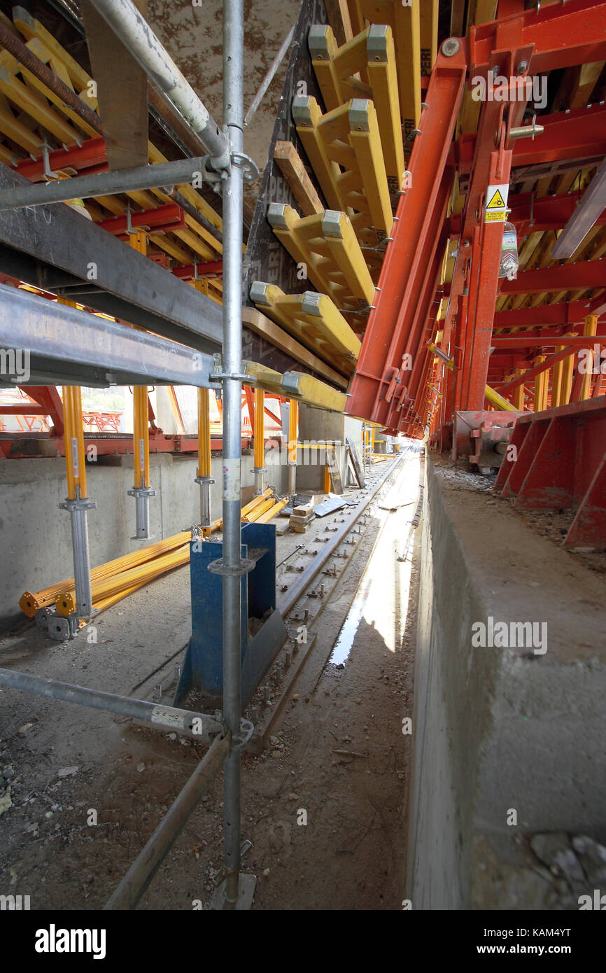 Constructive processes of a bridge Stock Photo - Alamy