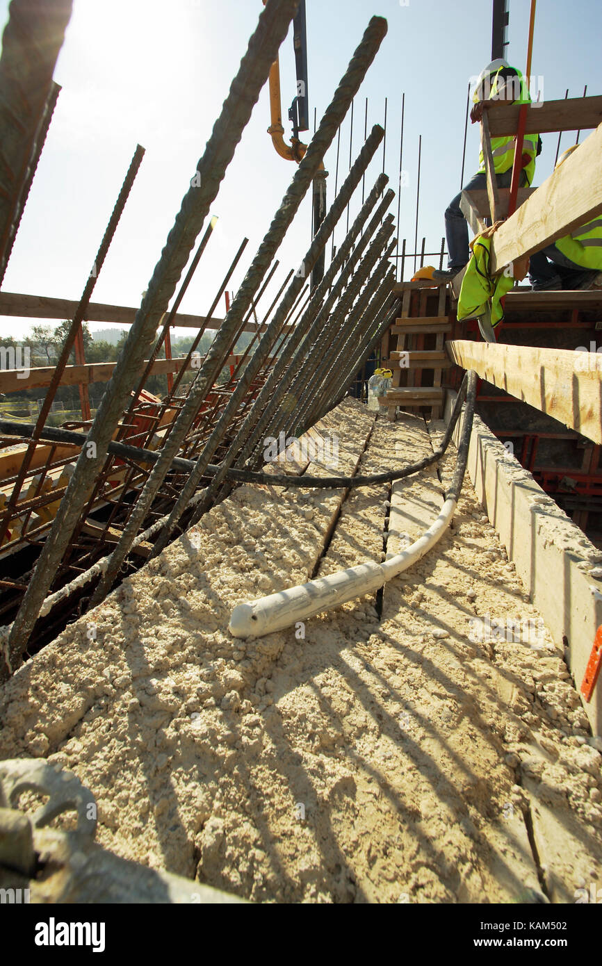 Constructive processes of a bridge Stock Photo - Alamy