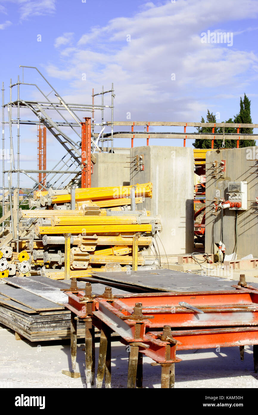 Constructive processes of a bridge Stock Photo - Alamy