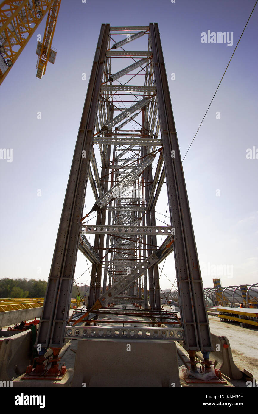 Constructive processes of a bridge Stock Photo - Alamy