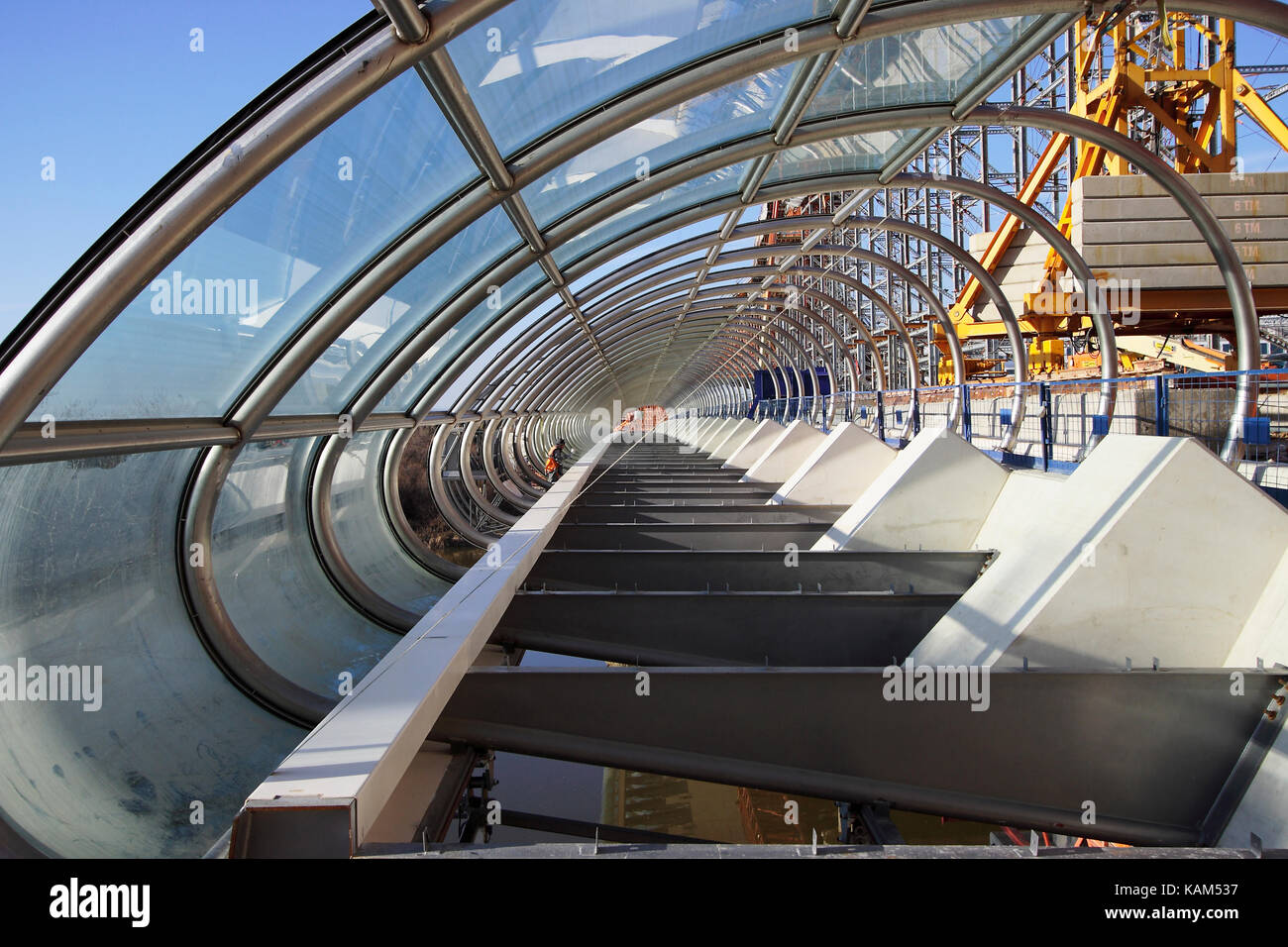 Constructive processes of a bridge Stock Photo - Alamy