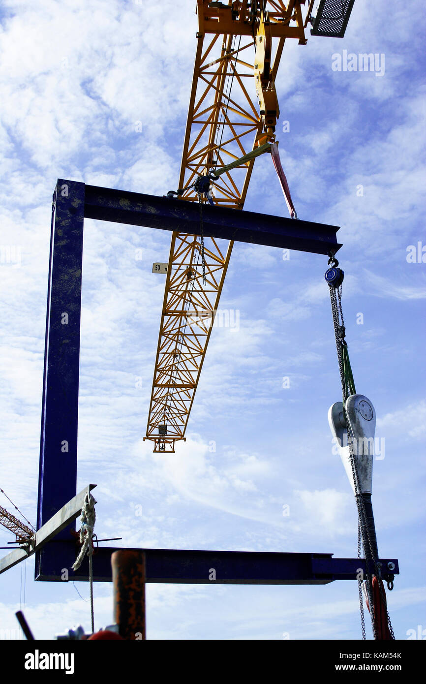 Constructive processes of a bridge Stock Photo - Alamy