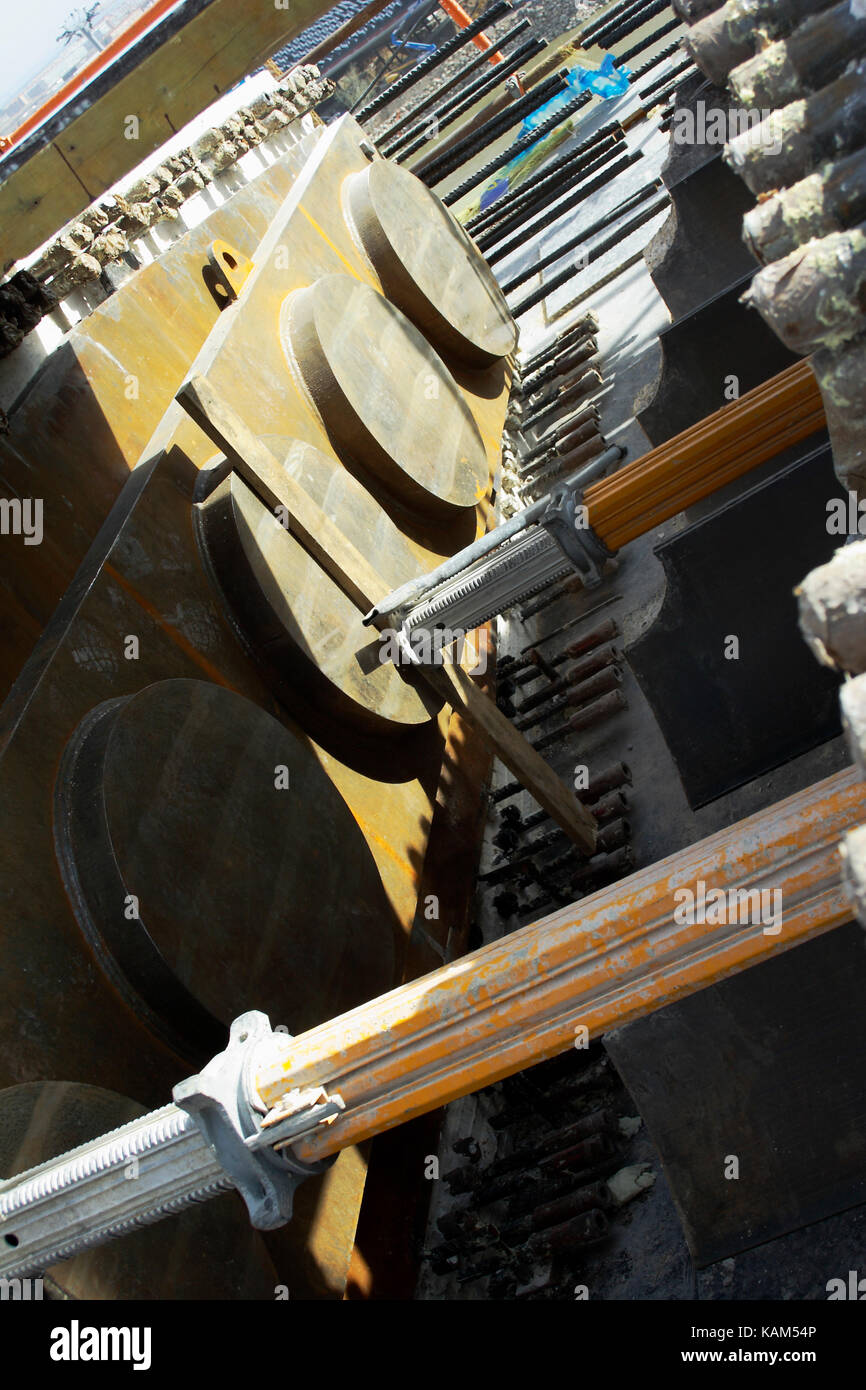 Constructive processes of a bridge Stock Photo - Alamy