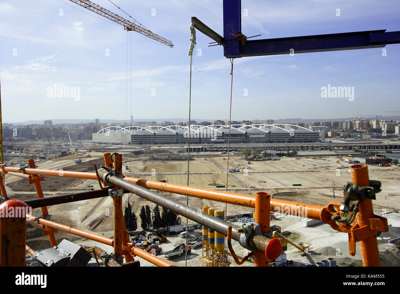 Constructive processes of a bridge Stock Photo - Alamy