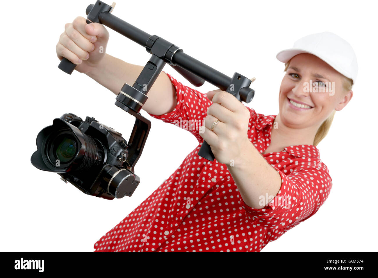 Videographer steadicam hi-res stock photography and images - Alamy