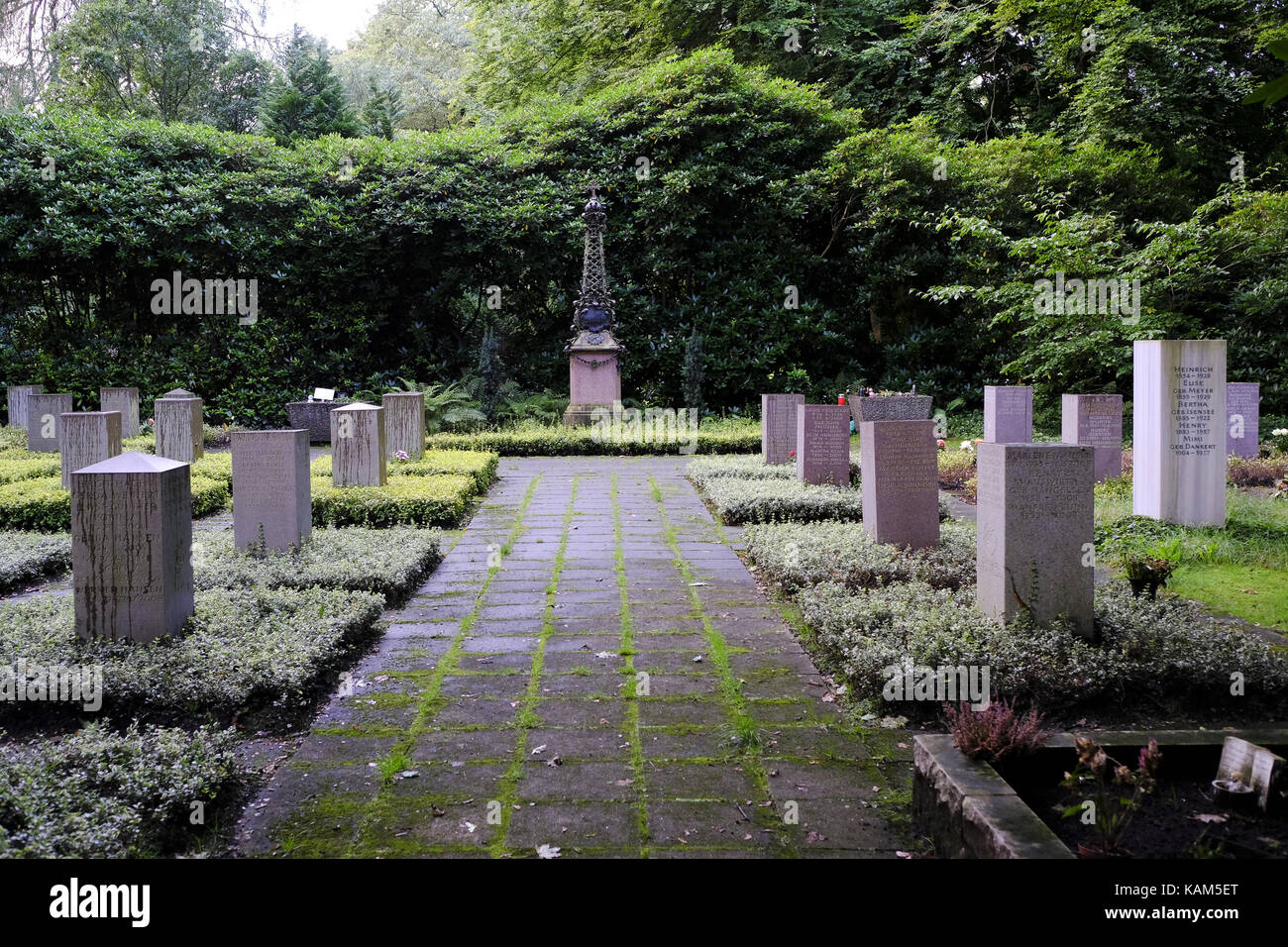 Ohlsdorf Cemetery in Hamburg, Germany, is the largest rural cemetery in ...