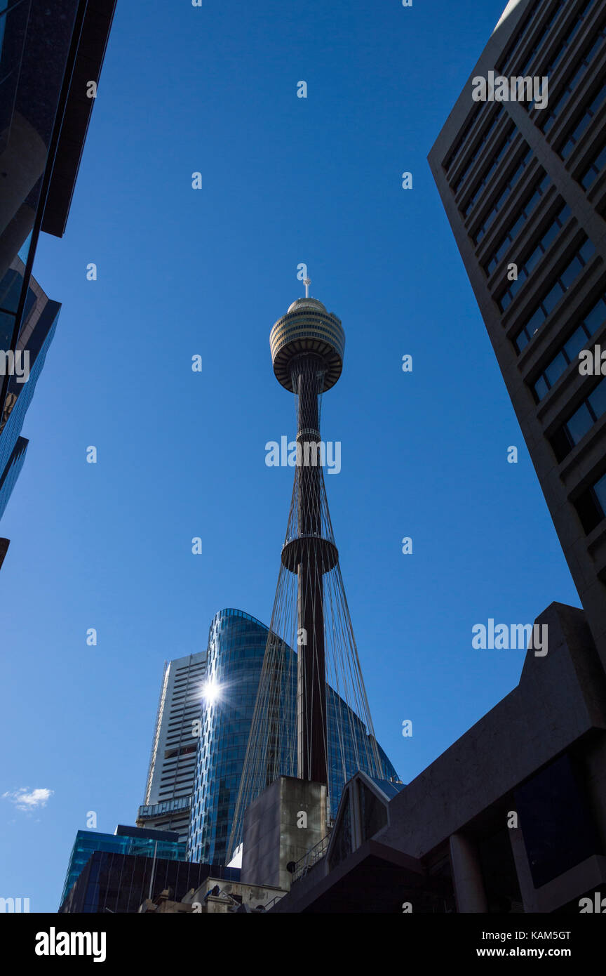 Sydney Tower Australia Stock Photo - Alamy