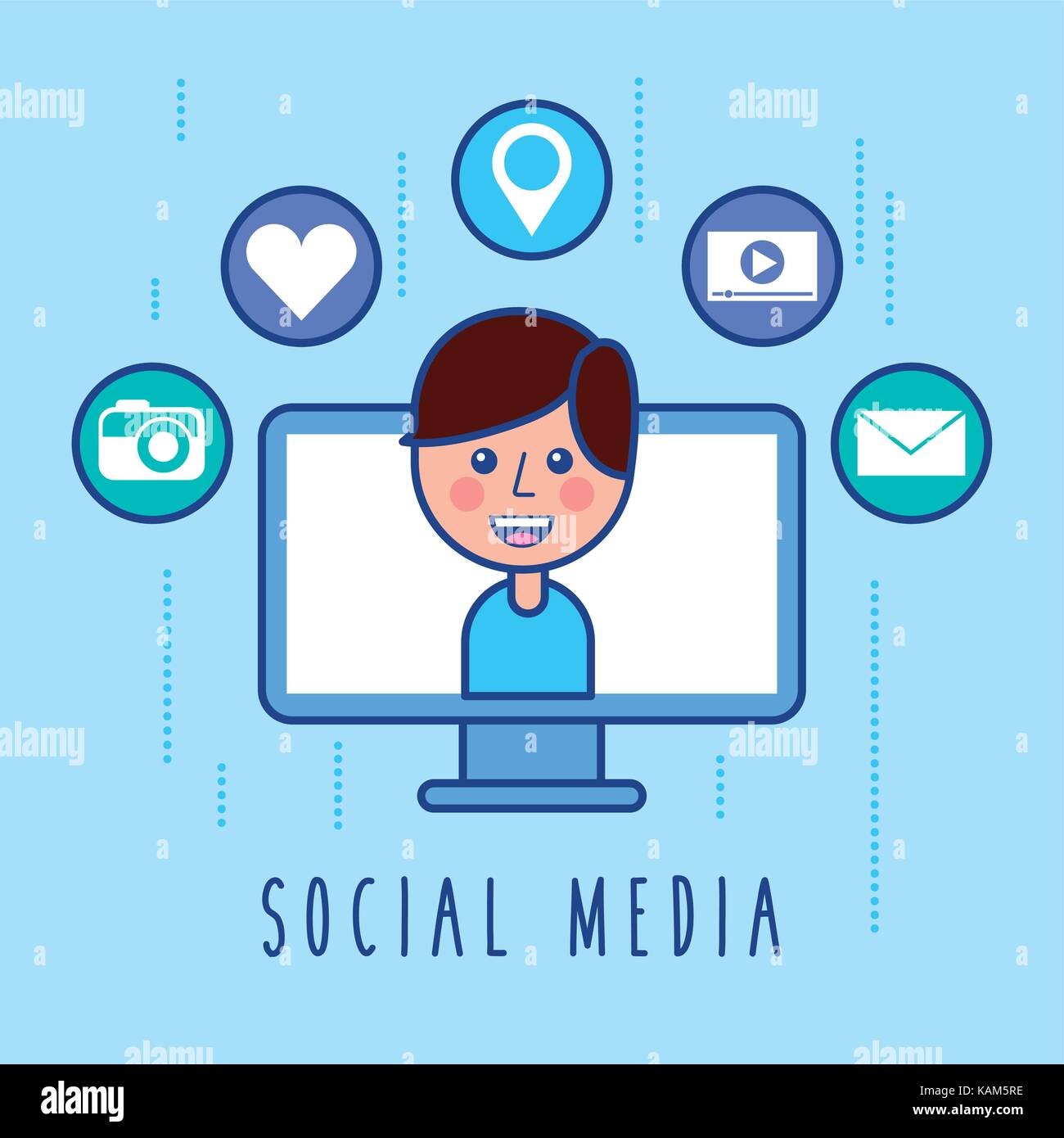 Smart student boy cartoon hi-res stock photography and images - Alamy