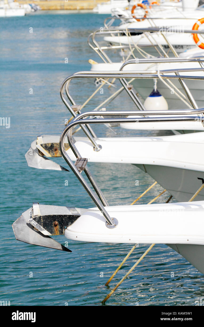 DETAILS OF BOATS FISHING PORTS AND GROUNDS Stock Photo - Alamy