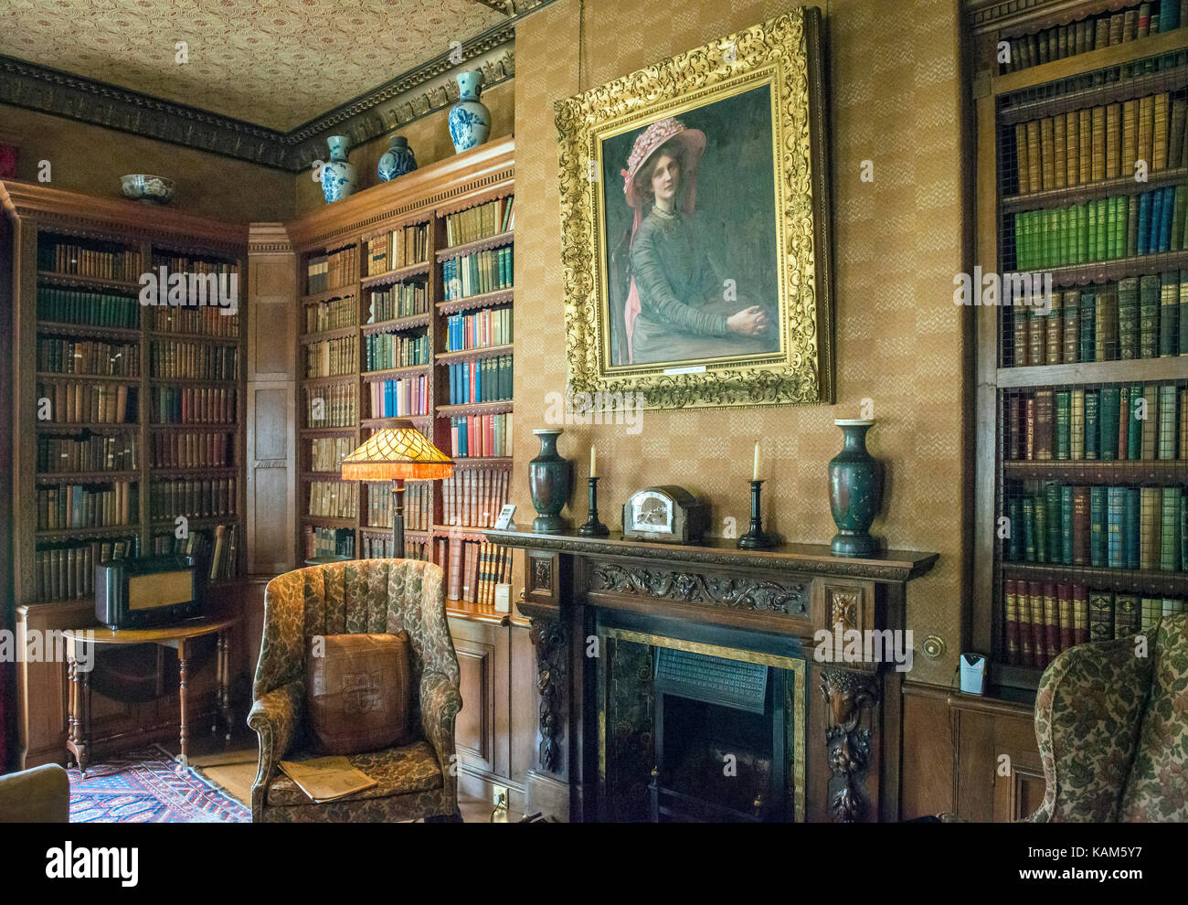 Victorian Home Library