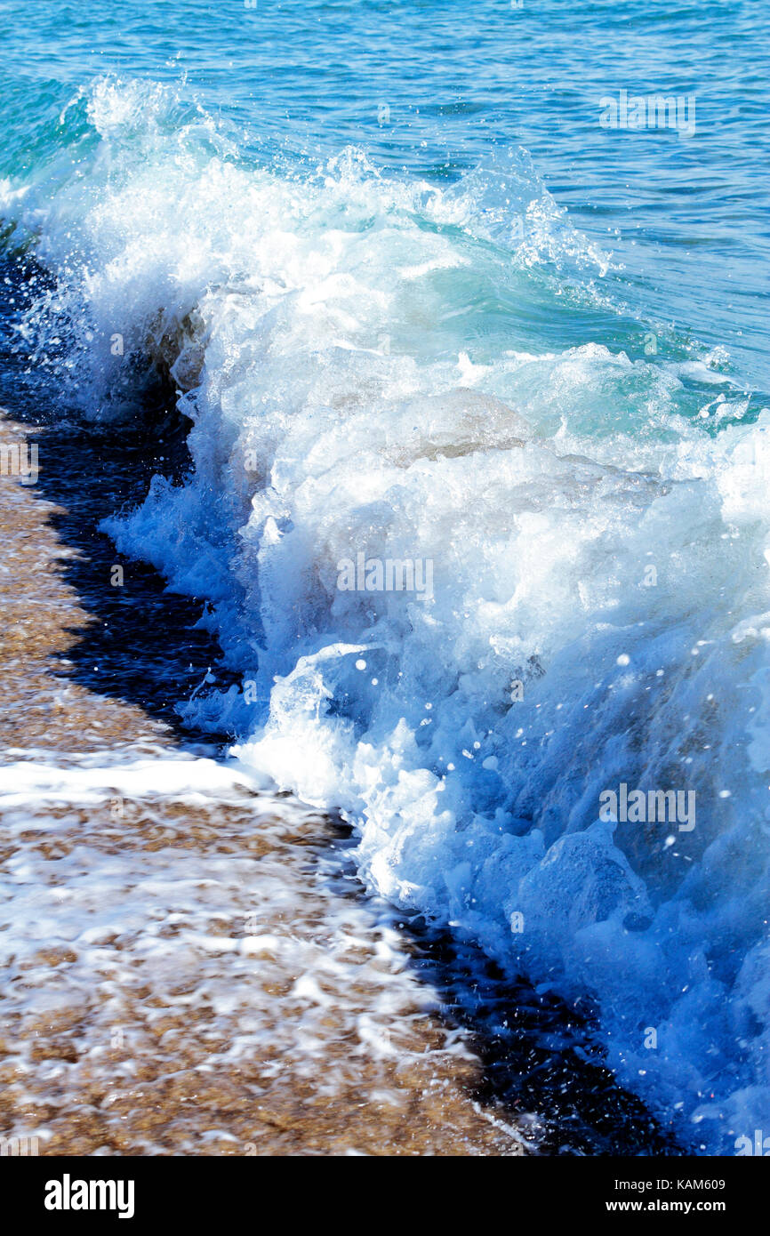 big storm wave formation Stock Photo - Alamy