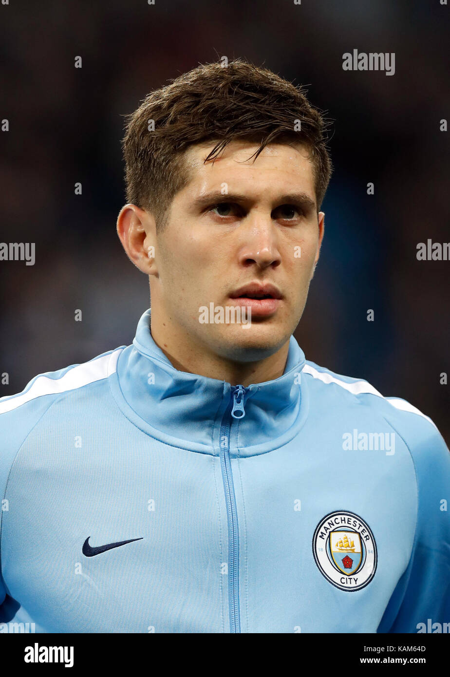 Manchester City's John Stones during the UEFA Champions League, Group F ...