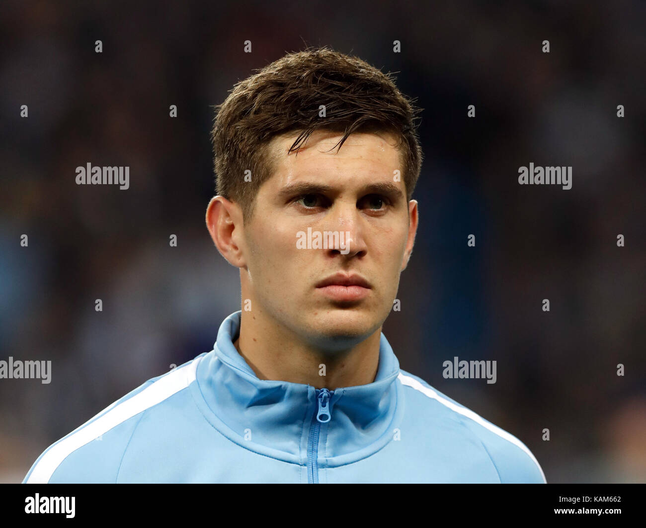 Manchester City's John Stones during the UEFA Champions League, Group F ...