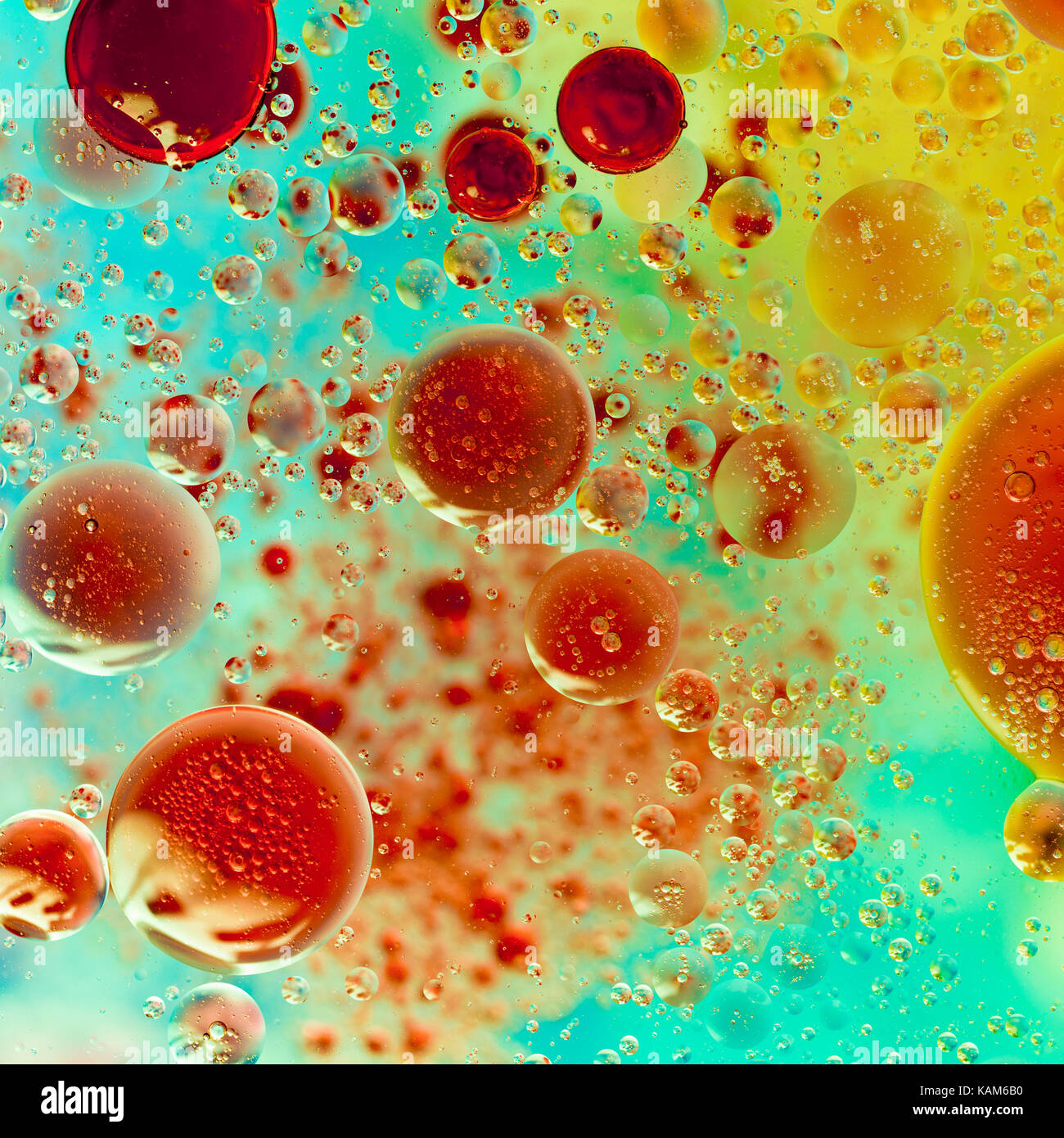 Oil drops floating hi-res stock photography and images - Alamy