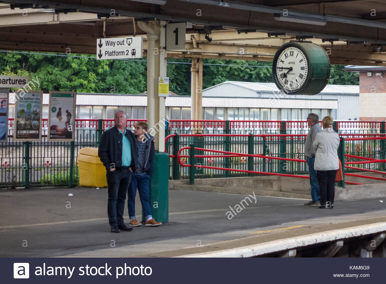 Carnforth Railway Station Clock High Resolution Stock Photography and ...