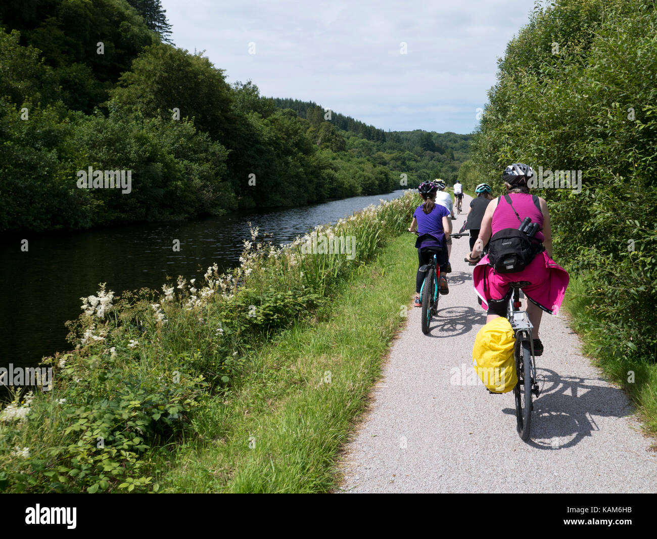 Cycling Along Tow Path High Resolution Stock Photography and Images - Alamy