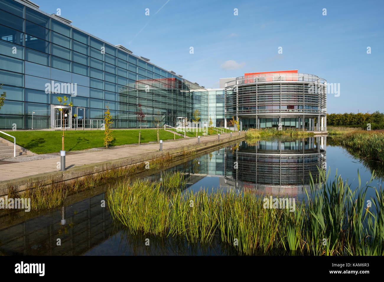 BT office building at Edinburgh Park a modern business park at South ...