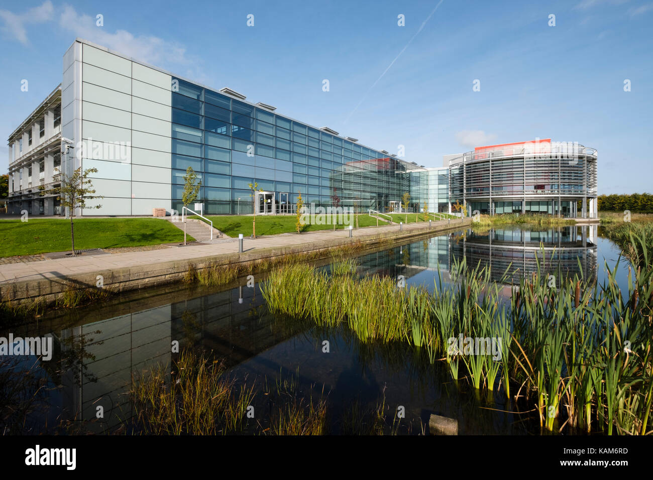 BT office building at Edinburgh Park a modern business park at South ...