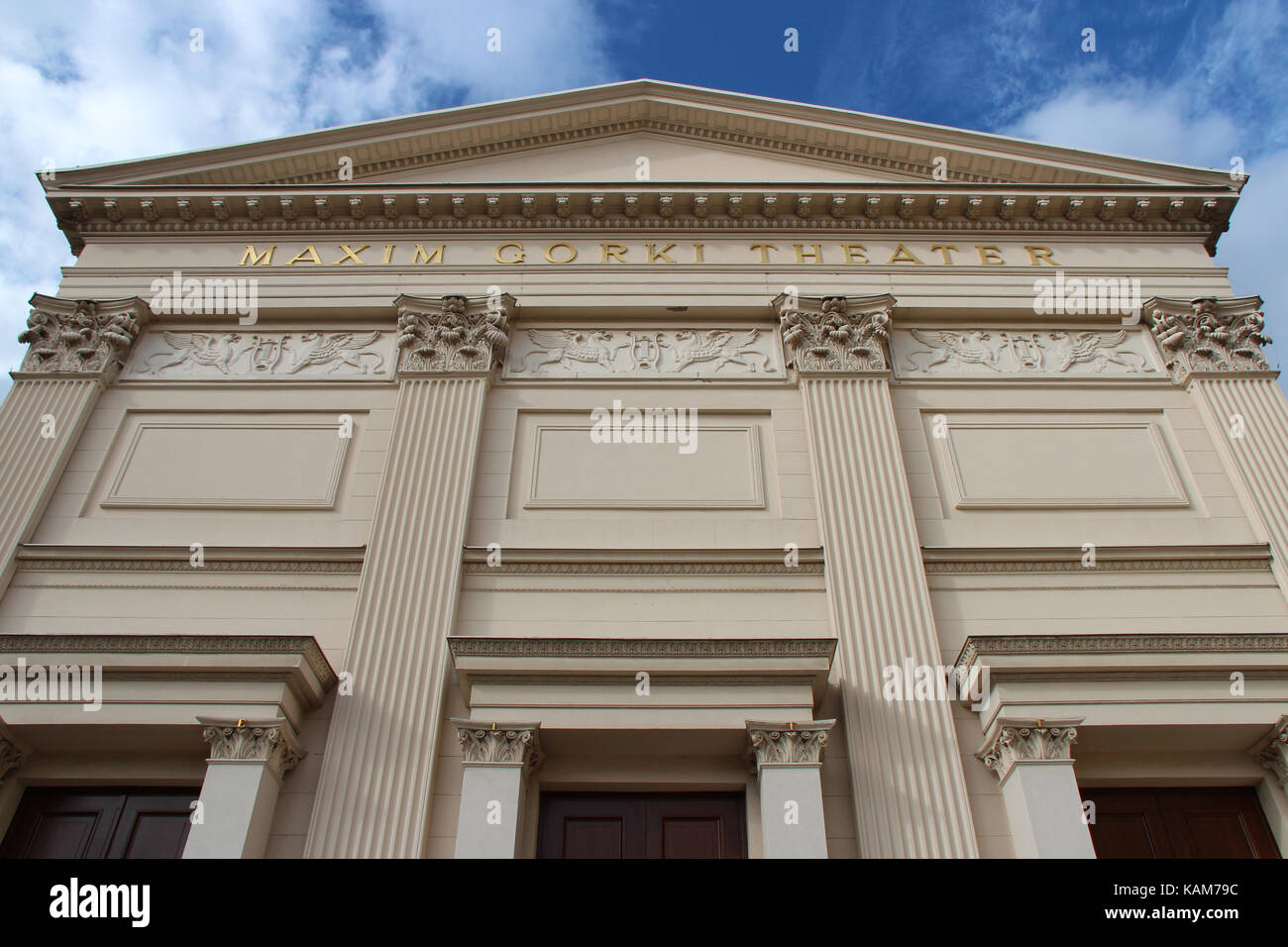 Theater (Maxim-Gorki-Theater) in Berlin (Germany Stock Photo - Alamy