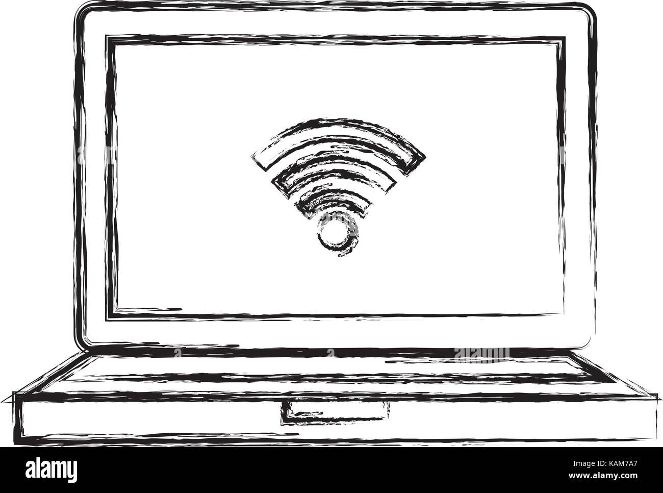 Wifi symbol nobody Stock Vector Images - Alamy