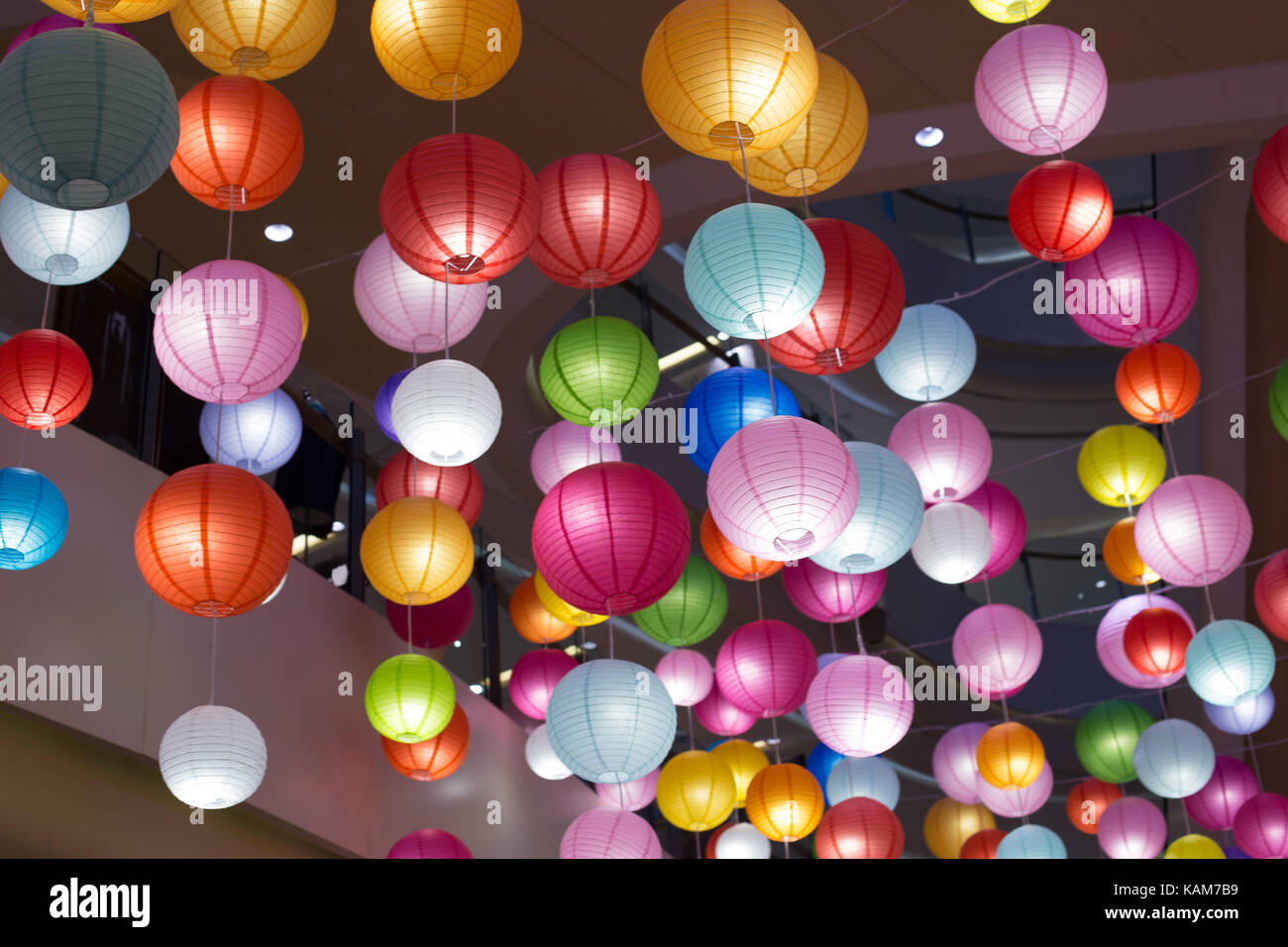 Modern Paper Lanterns High Resolution Stock Photography and Images - Alamy