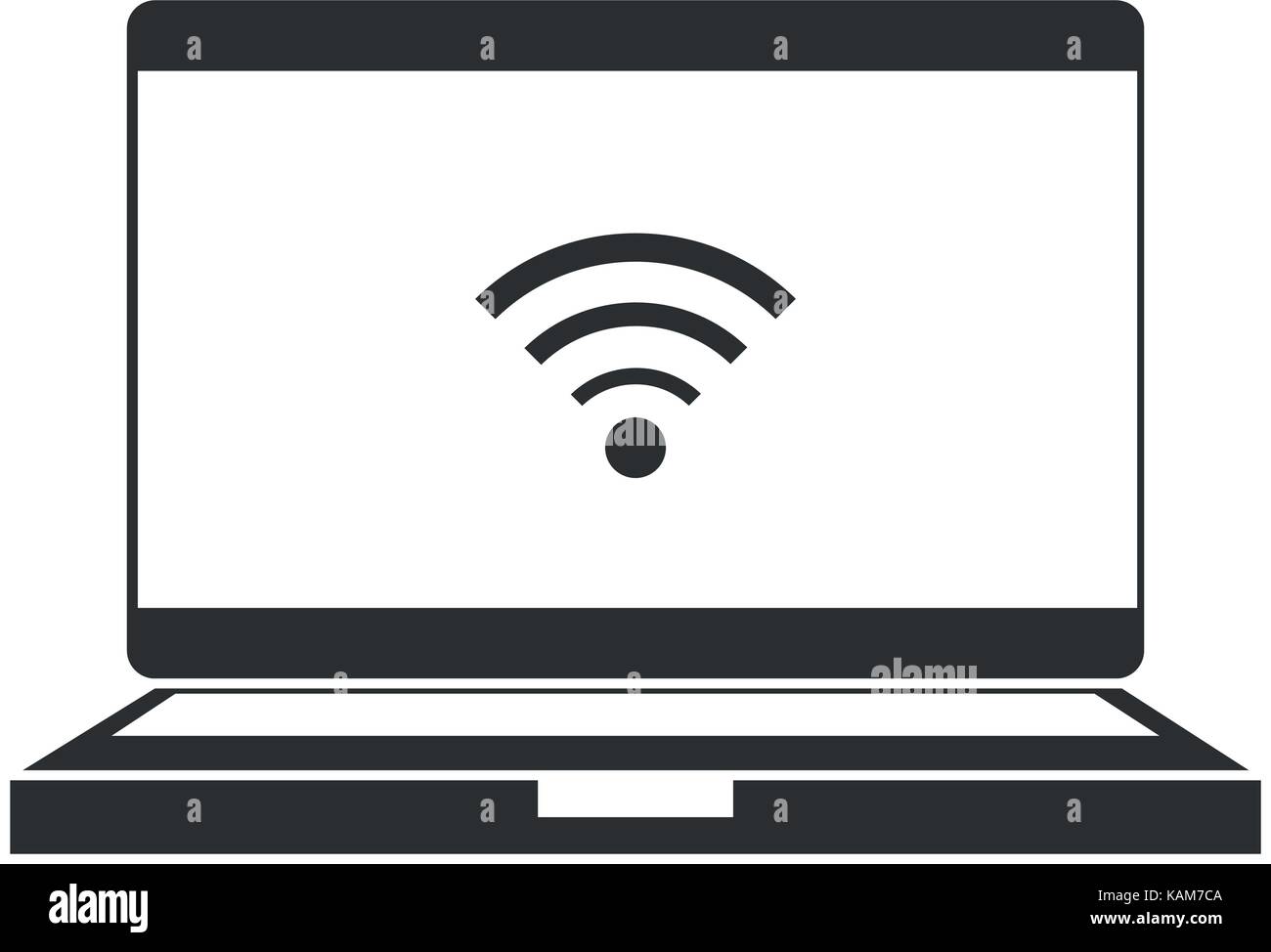 Wifi symbol nobody Stock Vector Images - Alamy