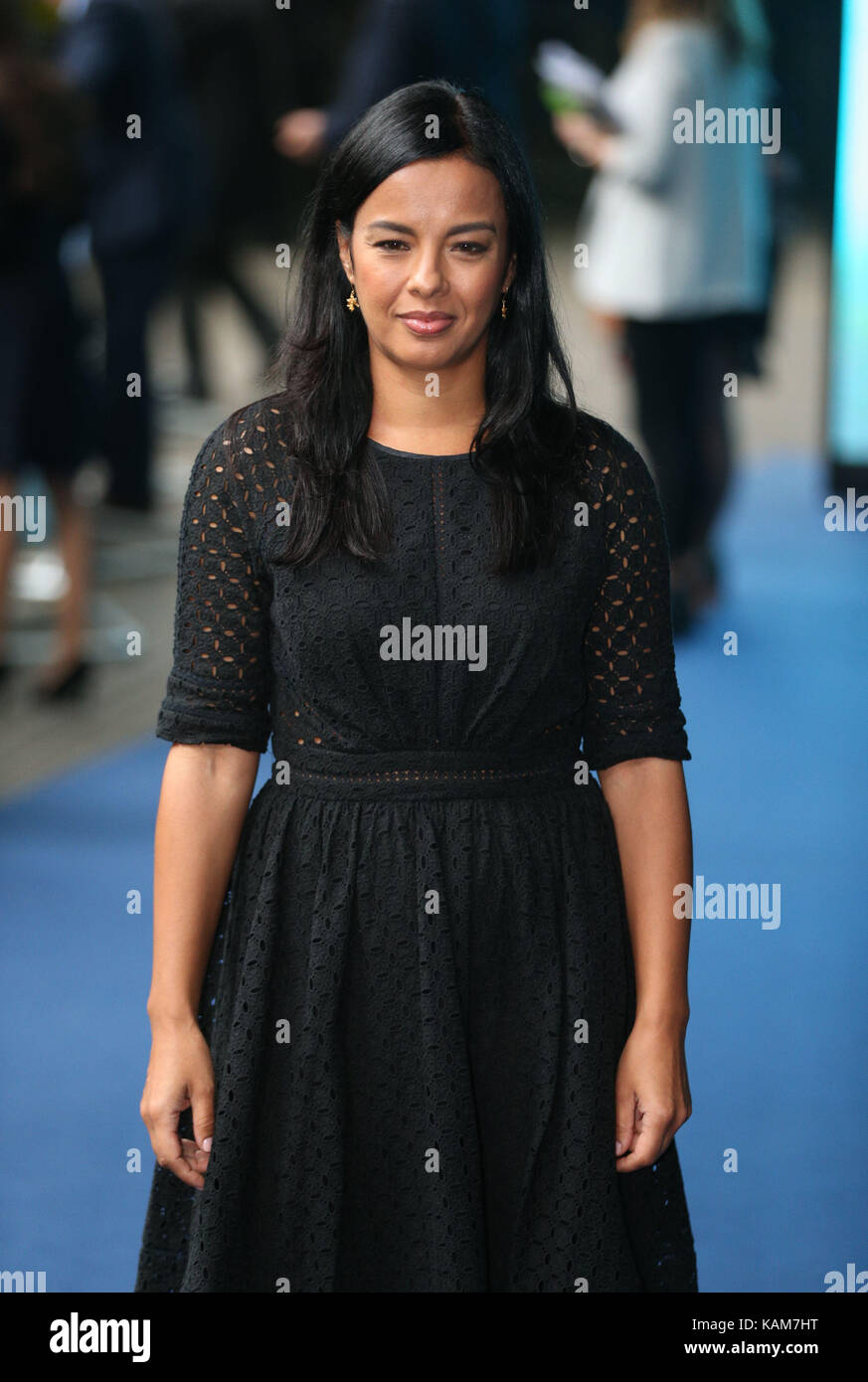 BBC presenter Liz Bonnin arrives for the World Premiere screening of ...