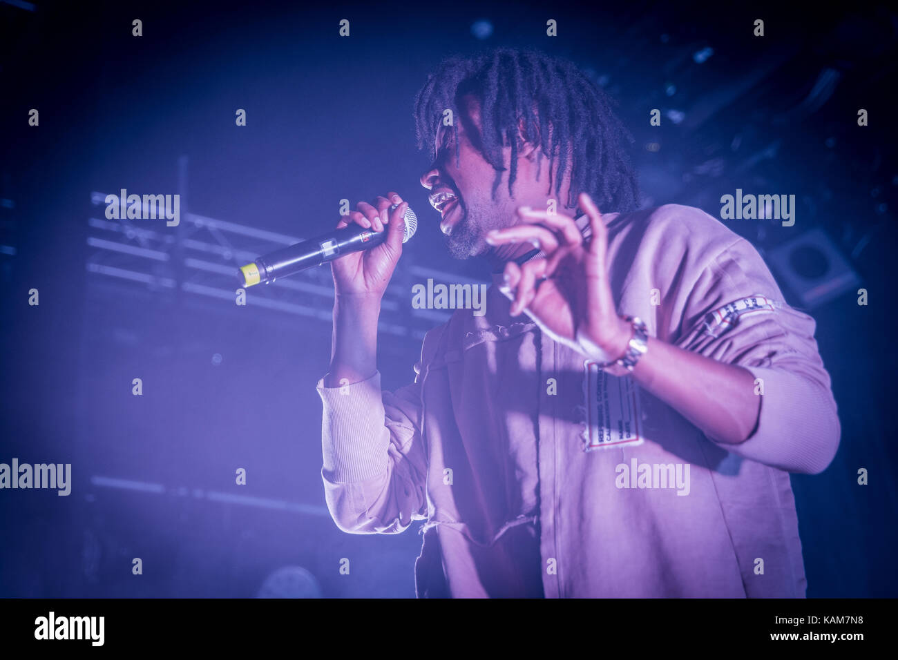 The American rapper and lyricist Danny Brown performs a live concert at ...