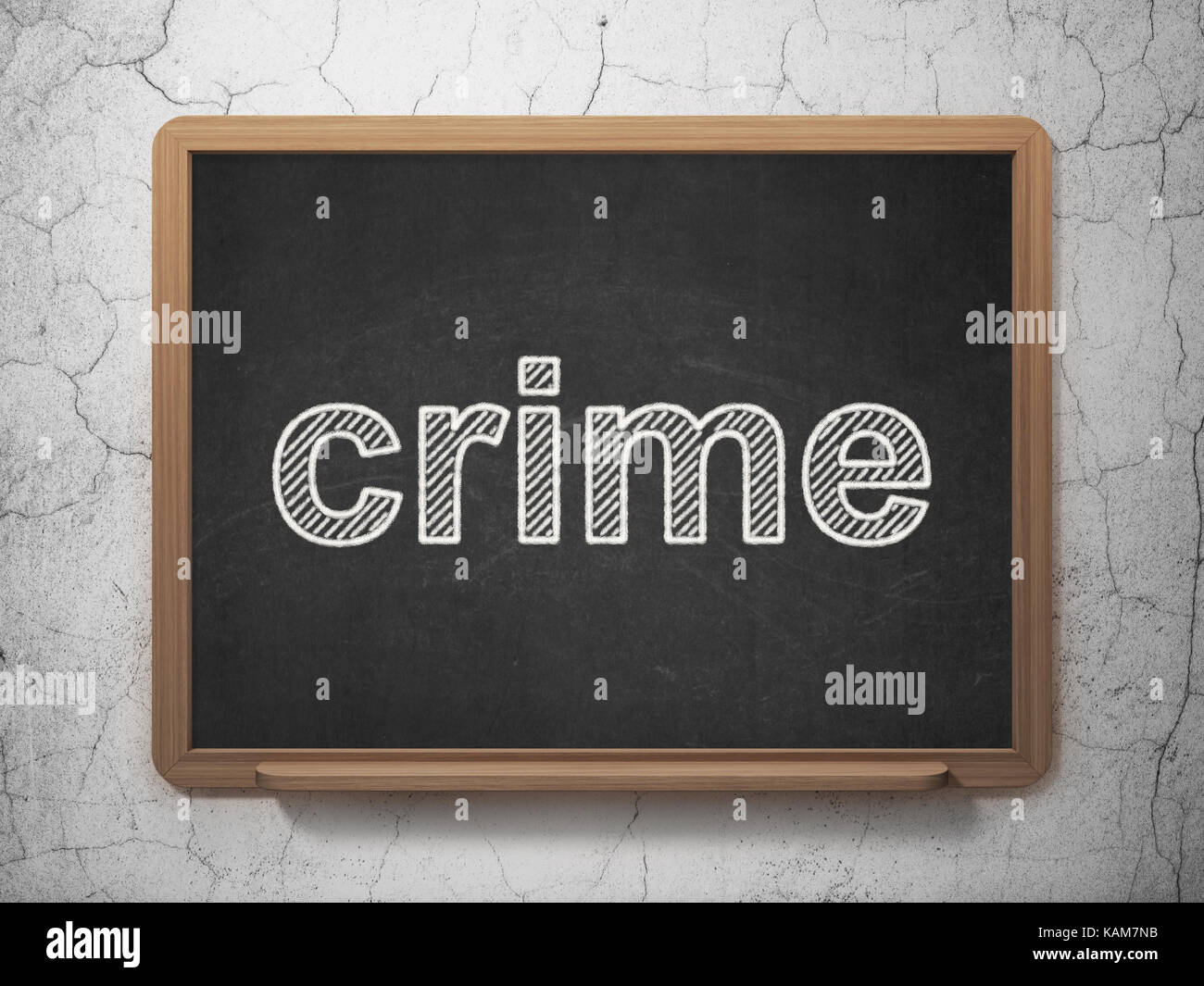 Safety concept: Crime on chalkboard background Stock Photo - Alamy