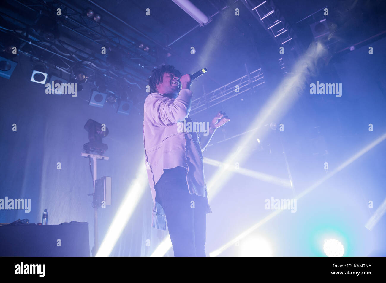 The American rapper and lyricist Danny Brown performs a live concert at ...