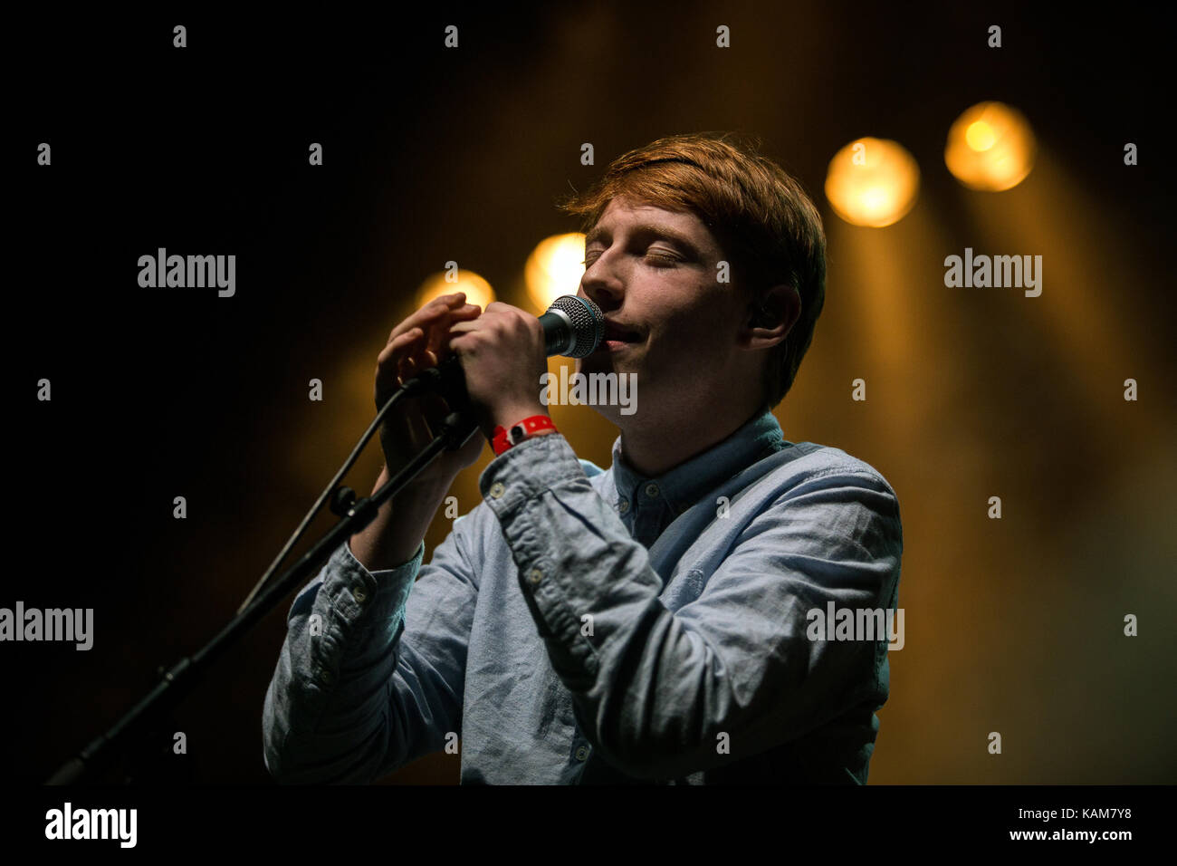 The talented singer, songwriter and musician dePresno performs a live ...