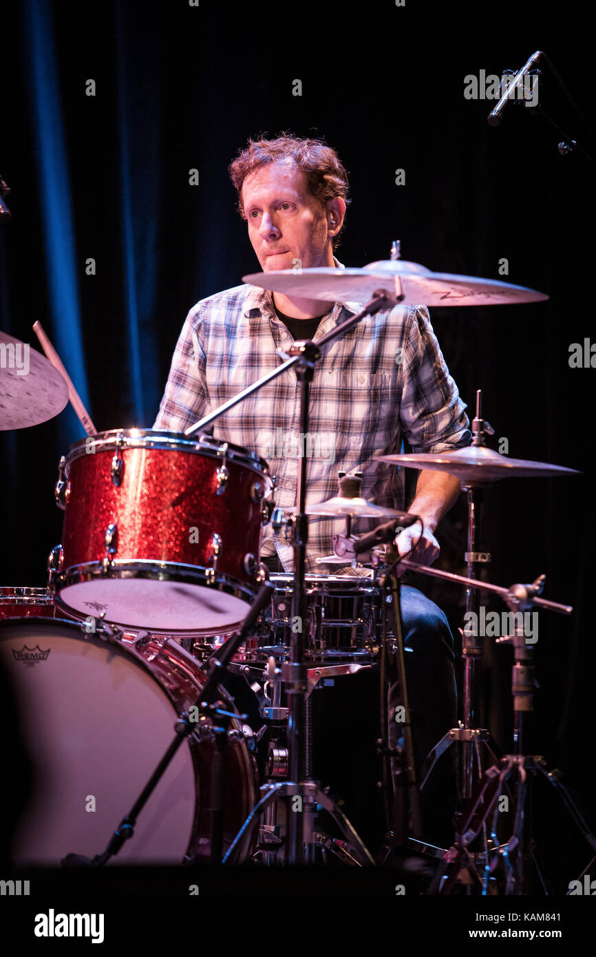 The American jazz group Donny McCaslin Group performs a live concert at ...