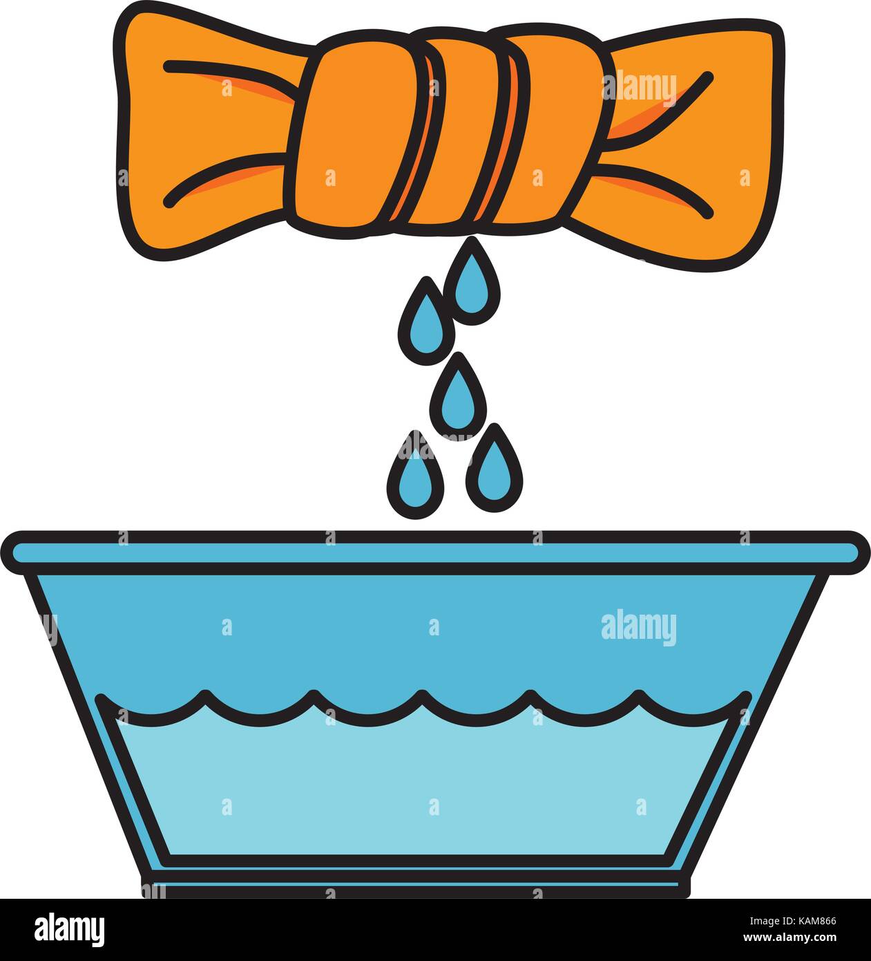 squeeze the clothes icon Stock Vector Image & Art - Alamy