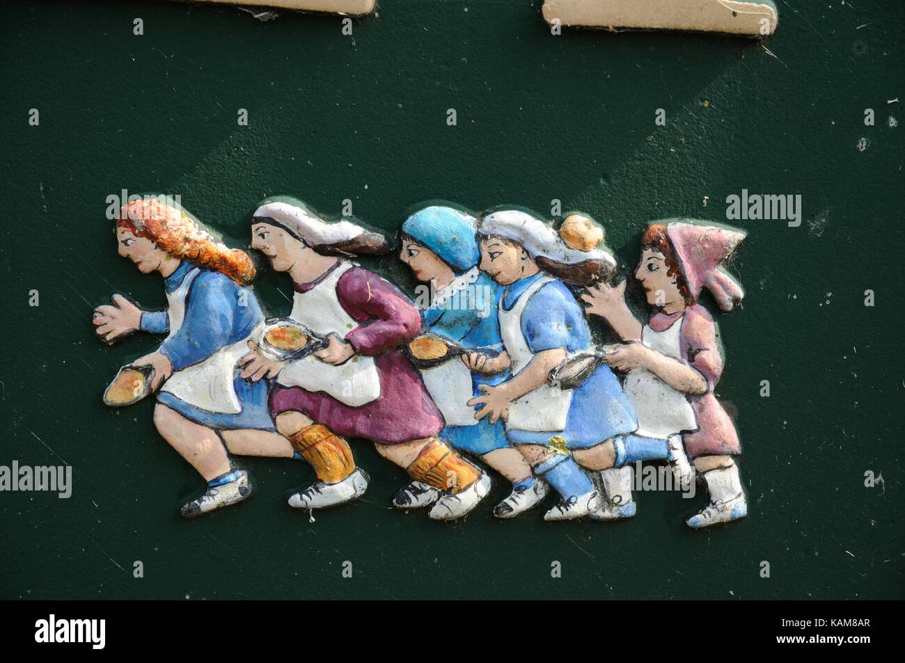 Olney sign, Olney Buckinghamshire Stock Photo - Alamy