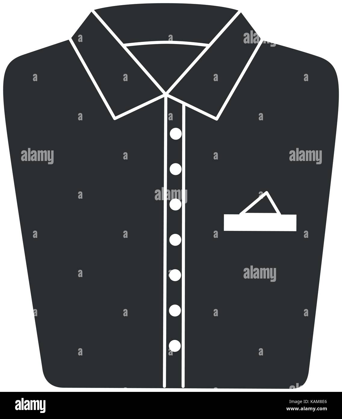 Folded clothing Stock Vector Images - Alamy