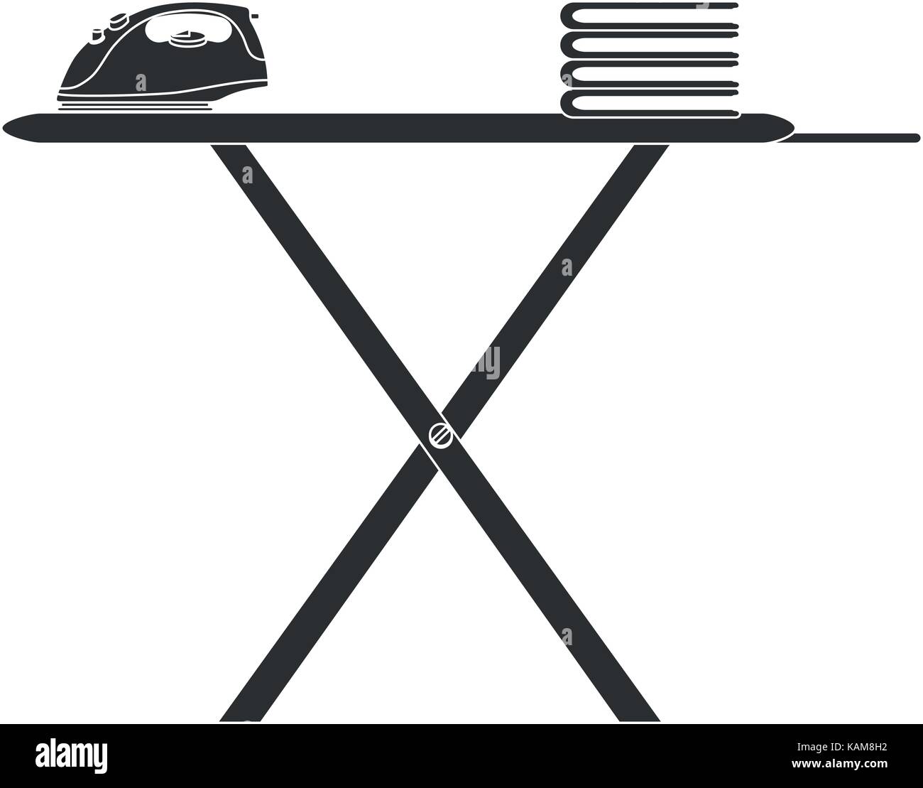 ironing board isolated icon Stock Vector Image & Art - Alamy