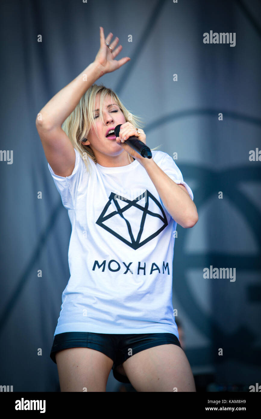 The English singer, songwriter and multi-instrumentalist Ellie Goulding ...