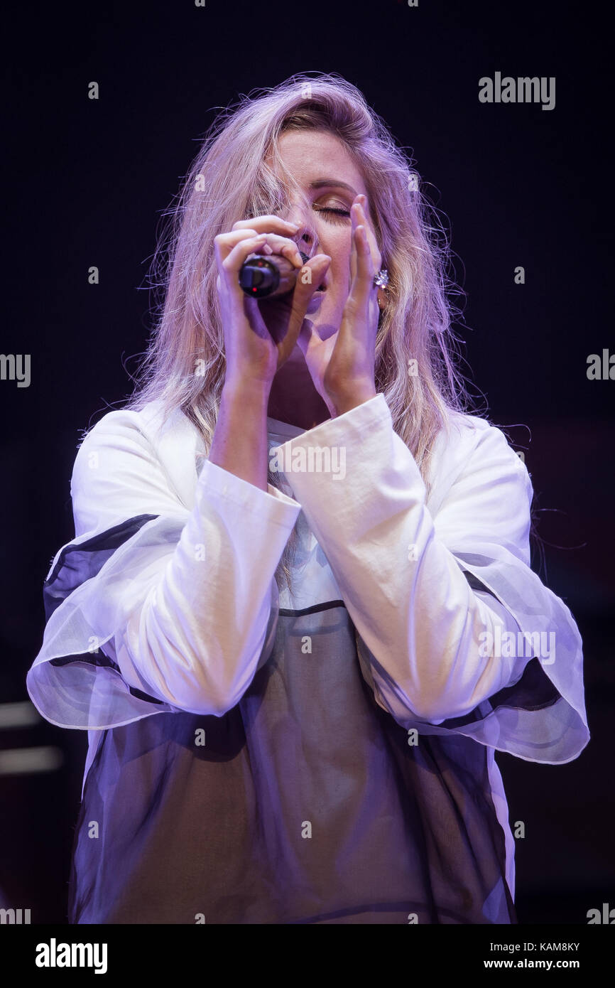 The English singer and songwriter Ellie Goulding performs a live ...