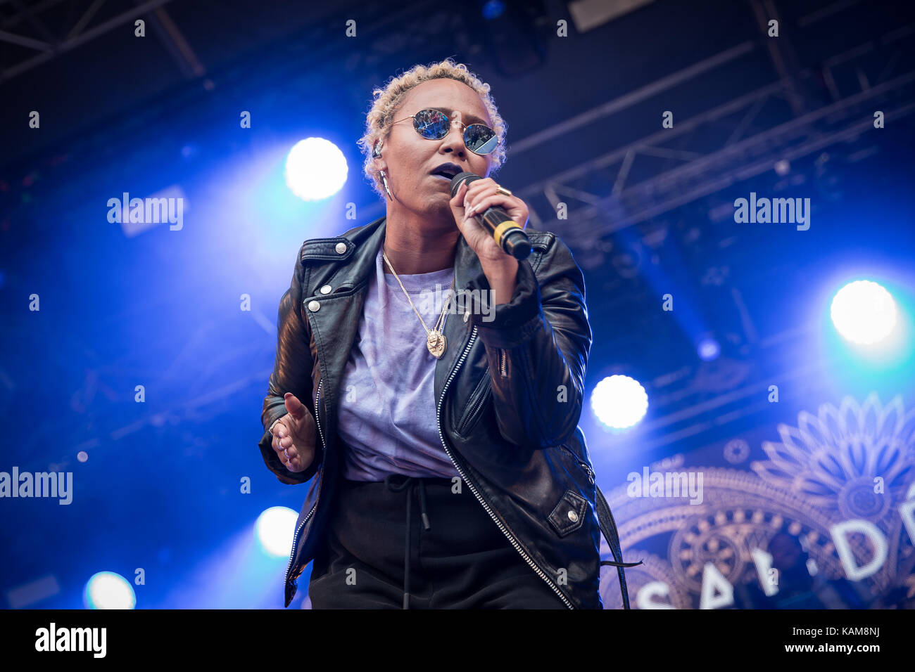 The British singer, songwriter and recording artist Emeli Sande ...