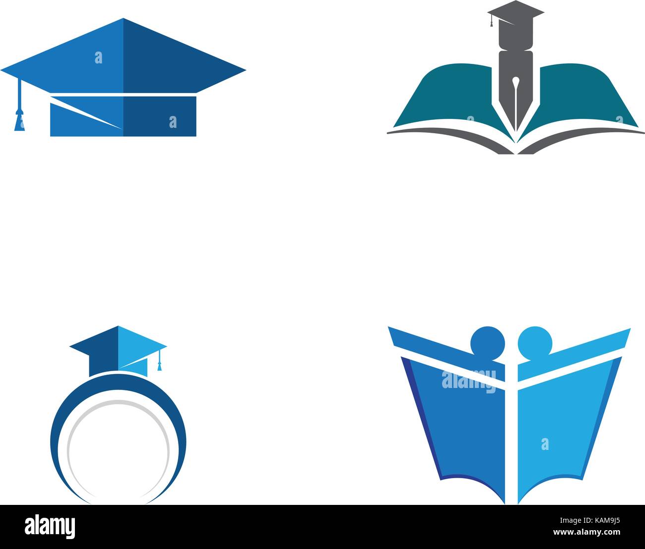 Education Logo Template vector illustration design Stock Vector Image ...