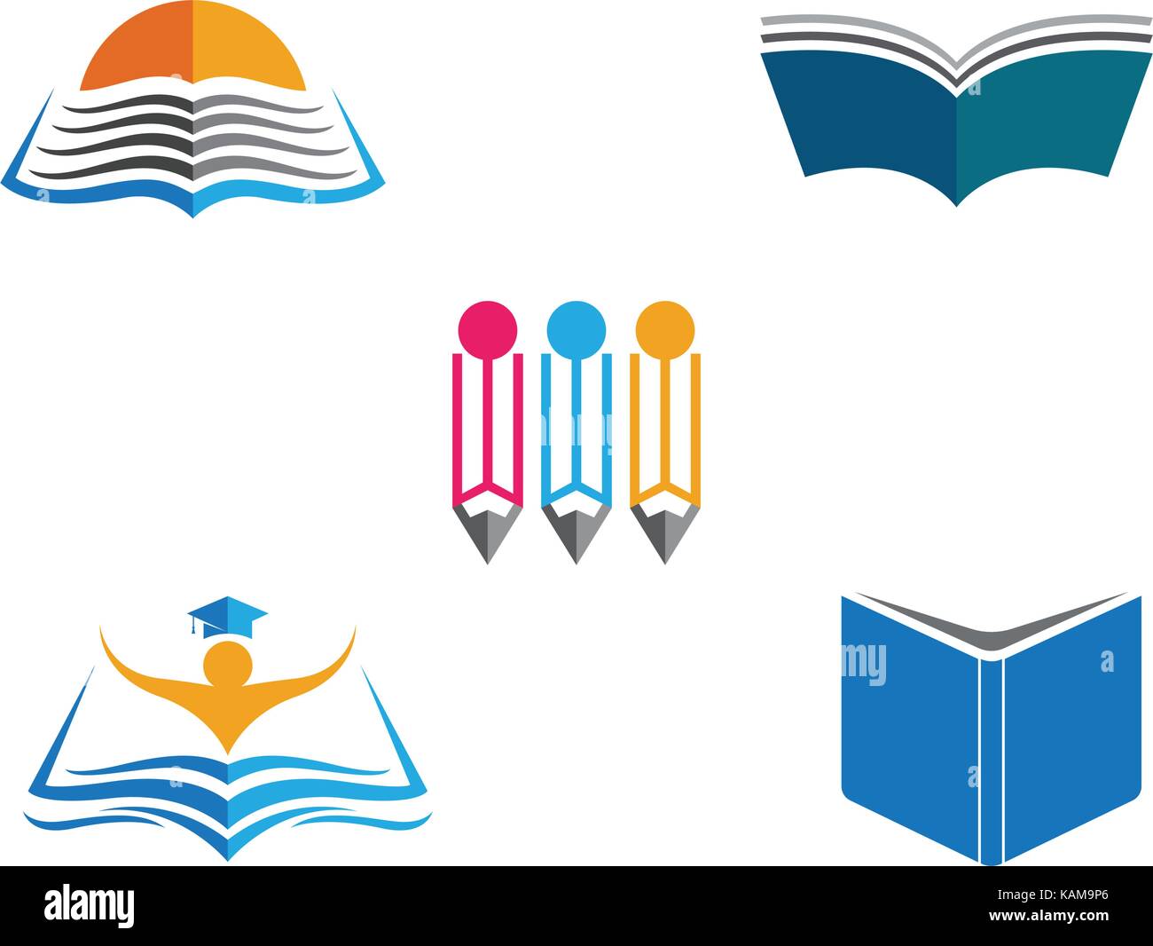 Education Logo Template vector illustration design Stock Vector Image ...