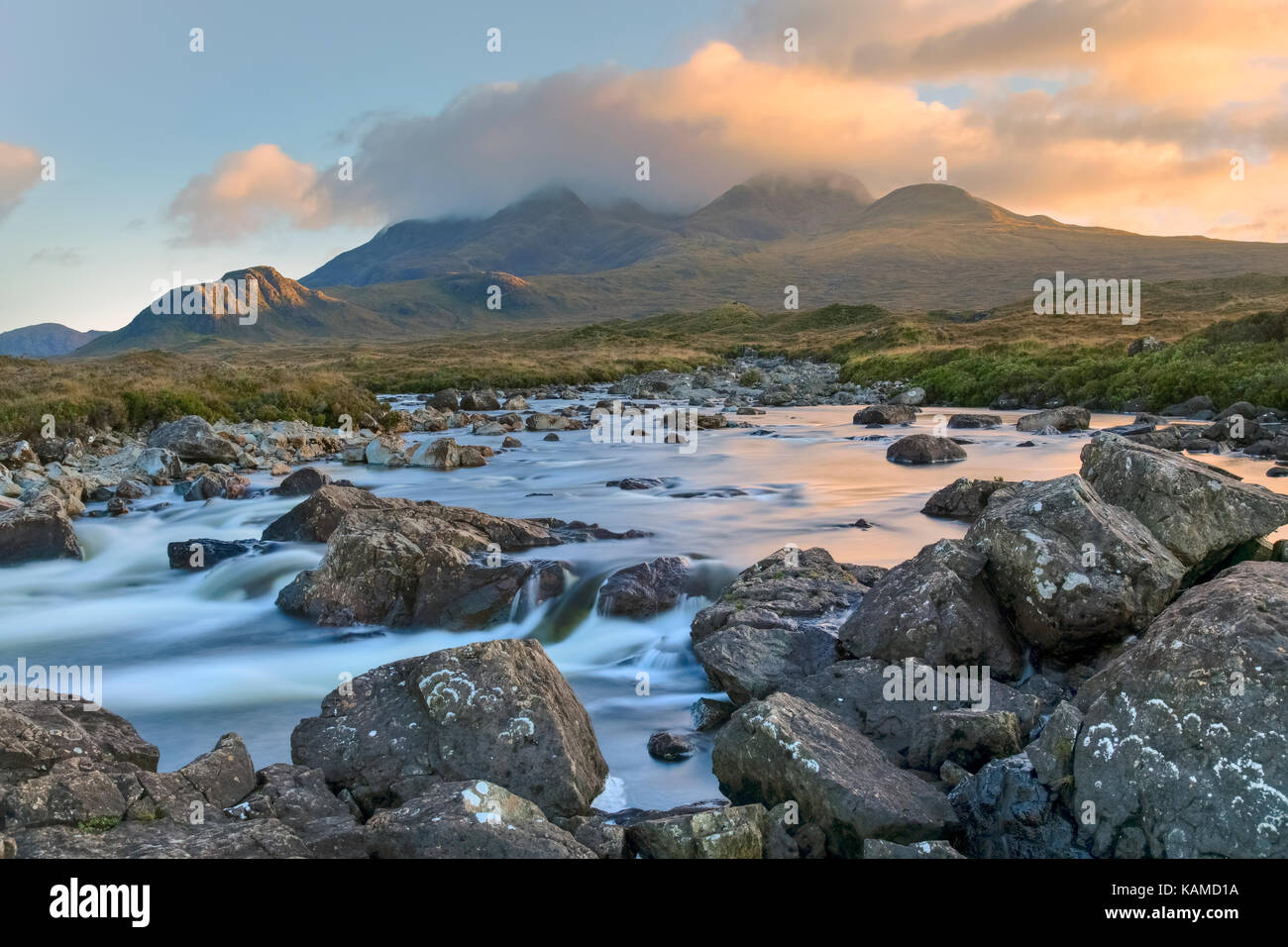 Sligachan, Cuillins, Isle of Skye, Scotland, United Kingdom Stock Photo ...